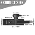 Hallux Valgus Splint Orthopedic Brace, 10.83 Inch Mechanical Knob Big ...