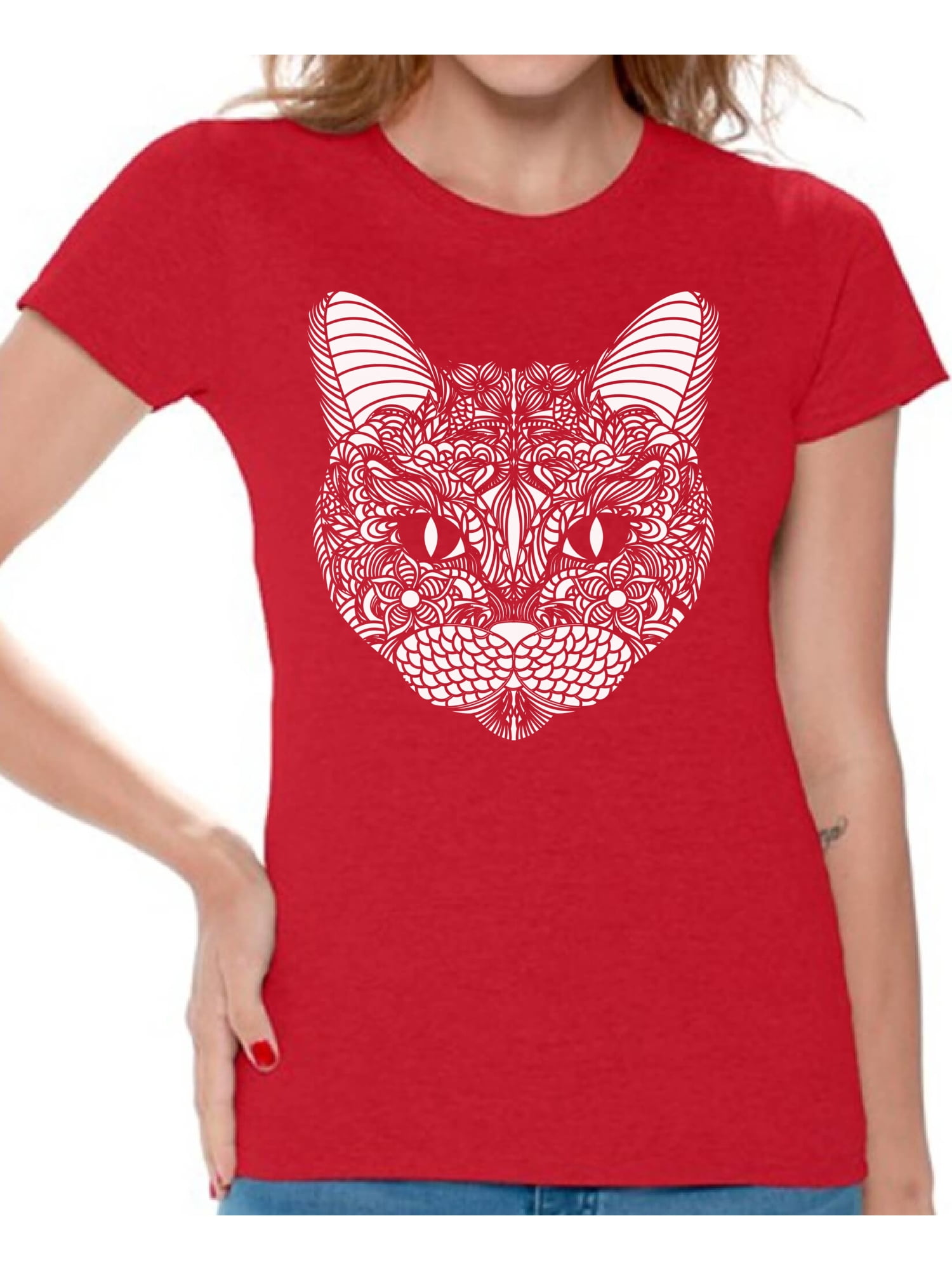 Awkward Styles Cat T Shirt Pattern T Shirts For Women Walmart awkward-styles-cat-t-shirt-pattern-t-shirts-for-women-walmart