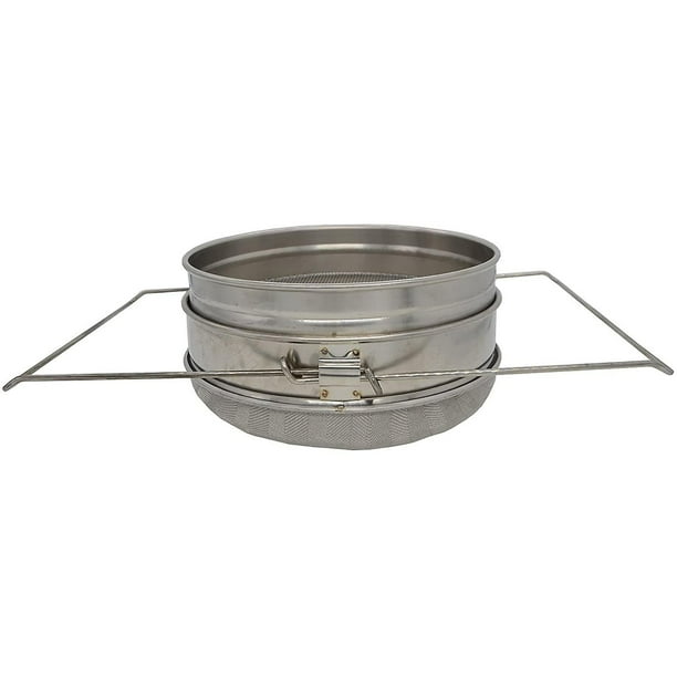 Stainless Steel Honey Sieve Double Sieve For Honey Processing - Walmart.ca
