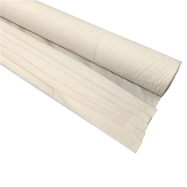 la linen 50-inch wide unbleached cotton muslin, 10-yard roll, 10 yard ...