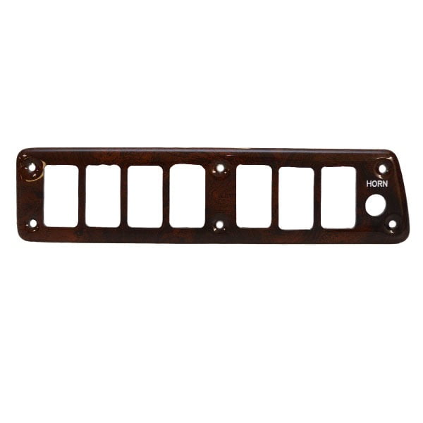 Godfrey Boat Blank Switch Panel 18880B | Woodgrain 9 1/2 x 2 1/4 Inch ...