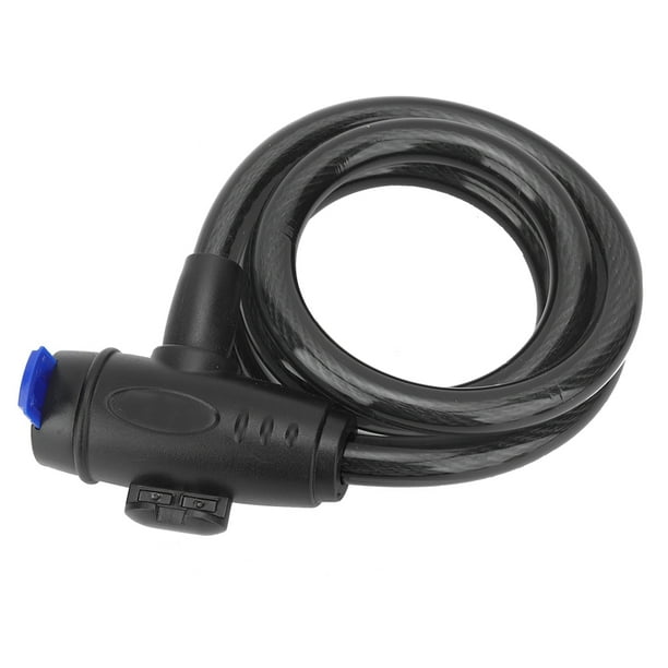 Cables De Bloqueo, 1,2 Cm De Diámetro, 120 Cm De Longitud, Cable Negro Para Candado De Bicicleta ...
