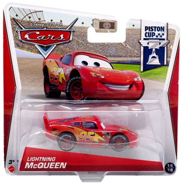 Disney / Pixar Cars Glow Racers Lightning McQueen Diecast Car - Walmart.com