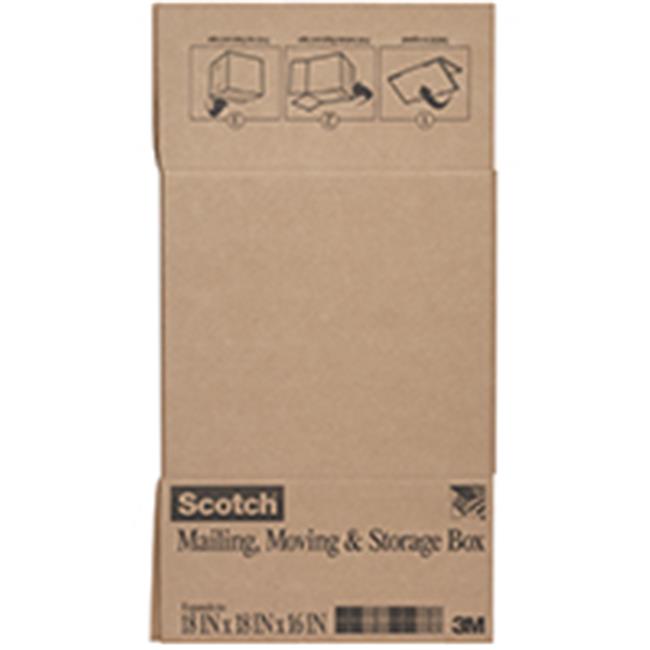 3M Box Shipping Folded 18X18X16In 8018FB-LRG | Walmart Canada