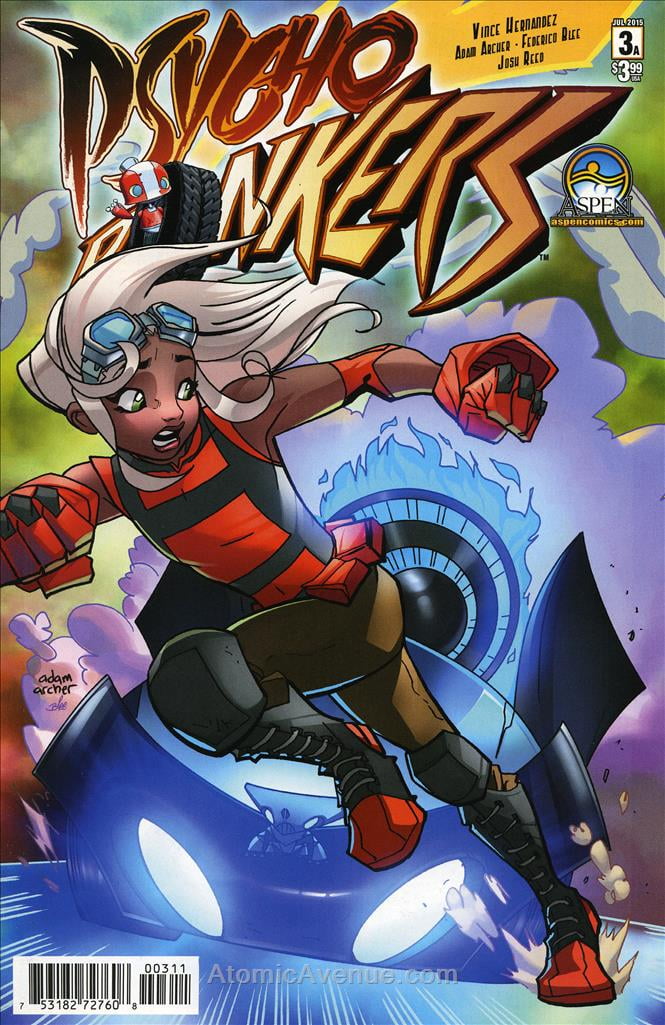 Psycho Bonkers #3A VF ; Aspen Comic Book - Walmart.com