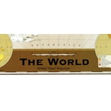 World Map Poster Large Classroom USA Wall Print, 24"x36", Unframed ...