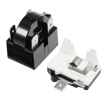 Uxcell Refrigerator Relay 22 Ohm 4 Pin Compressor Thermal Overload Protector - Walmart.com