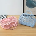 7829 Vintage Hollow Bags for Women Summer Disassemble Tote Bag Plastic ...