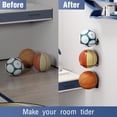 Basketball Holder Wall Mount - Football Wall Mount for Display ...