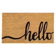 Mainstays Hello Coir Outdoor Mat, 18" x 30" - Walmart.com