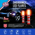 STP 2-Pack Emergency LED Road Flares, 3 Separate Lighting Modes ...