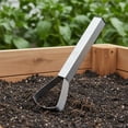 Lazsy Manual grass Puller Versatile Stainless Steel Weeding Rake Heavy ...