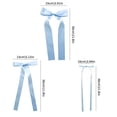 Agiufgs Pre-tied Polyester Bows 28, Ready-to-Use Decorative ...