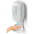 HealthSense Automatic Hand Sanitizer Dispenser Station, 34oz Adjustable ...