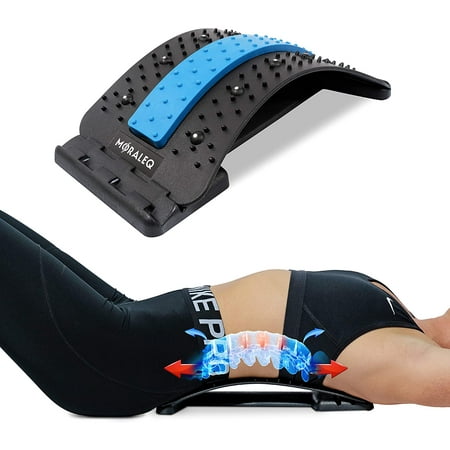 Lumbar Back Stretcher, Magnetic Acupressure Points Back Pain Relief ...