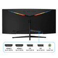 Sceptre 34' Ultrawide Curved WQHD Gaming Monitor 165Hz, 1ms, 2x HDMI/DP ...
