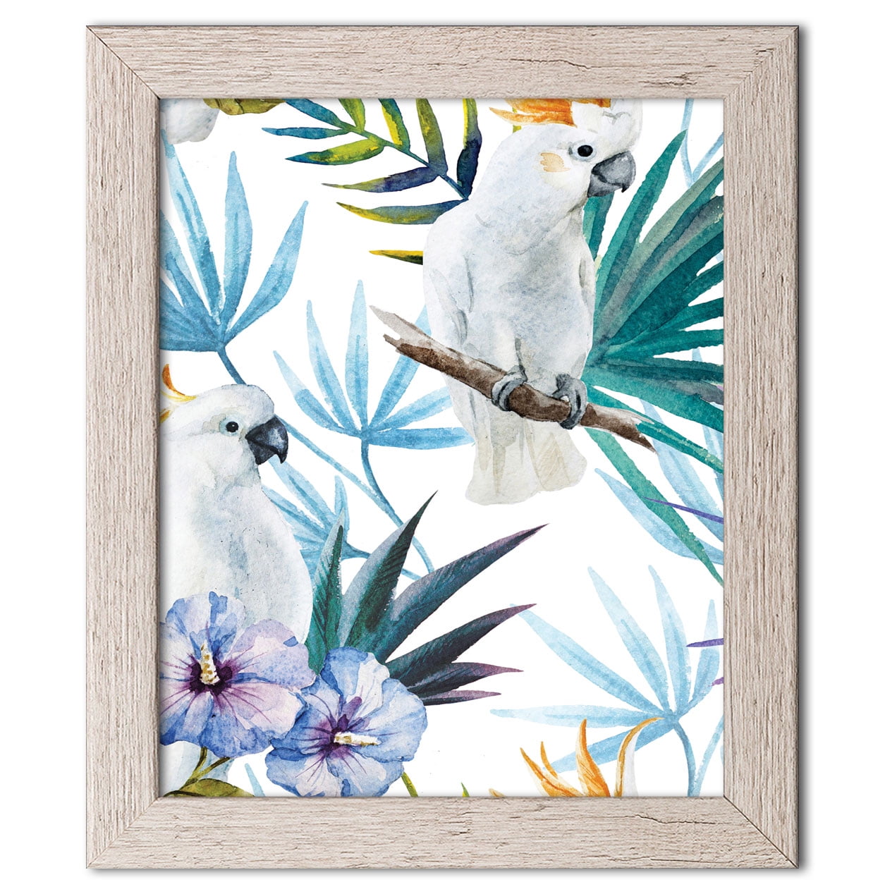Gango Home Decor Vertical Cockatoo by Incado (Ready to Hang); One ...