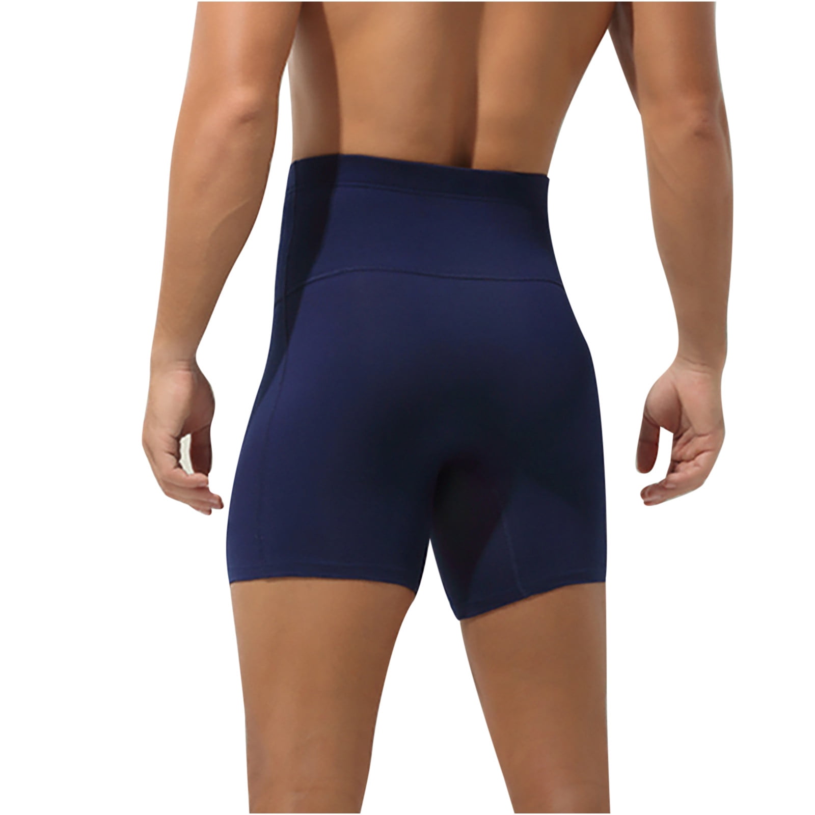 Plus Size Men's Underwear Boxer Briefs High Waist Anti-Chafing Moisture ...