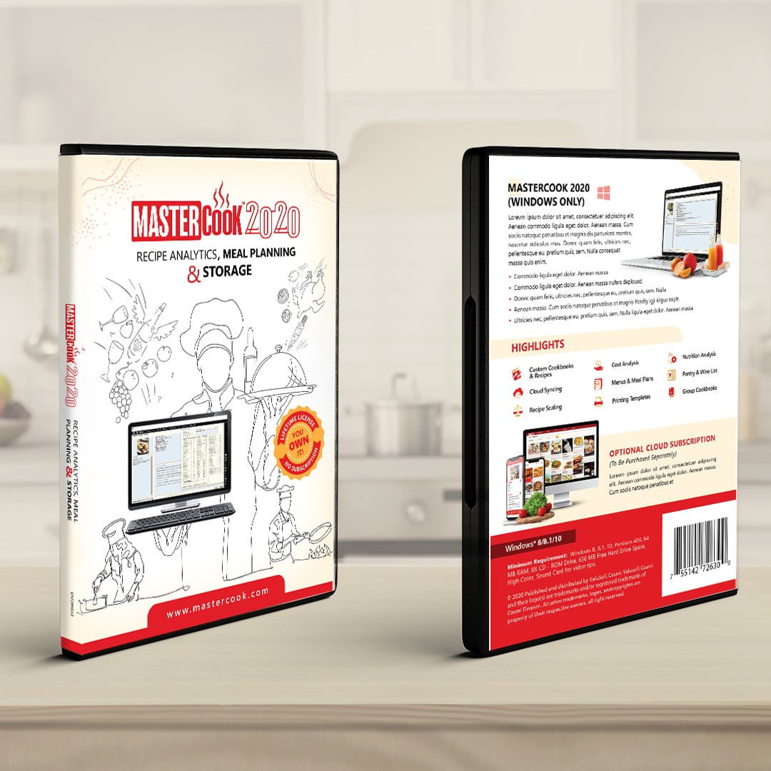 Mastercook 2020 for Windows PC DVD - Walmart.com