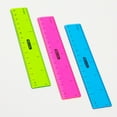 BAZIC Plastic Ruler 6" (15cm), Inches Centimeter Measuring Rulers (3 ...