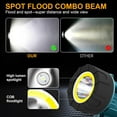 Spotlight Floodlight Combo 120,000 High Lumen , IP67 Spot Light COB ...