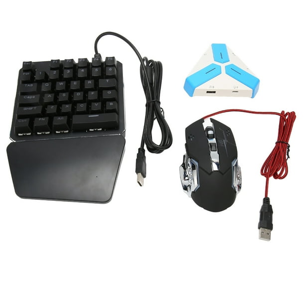 Keyboard Mouse Converter Set, Keypad Mouse Adapter Plug And Play Wired ...