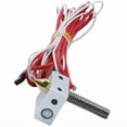 BUTTERFLY- 3D Printer 1.75Mm To 0.4Mm Mk8 Nozzle Heating Block ...