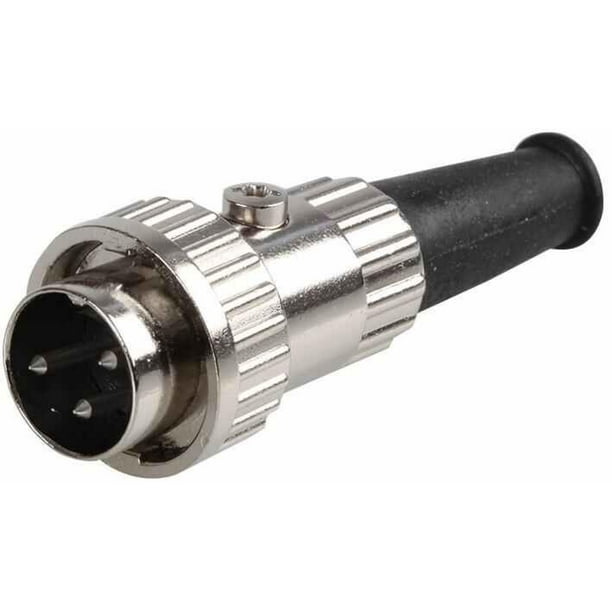 PREHKEYTEC - 3 Pin DIN Plug, Locking - Walmart.ca