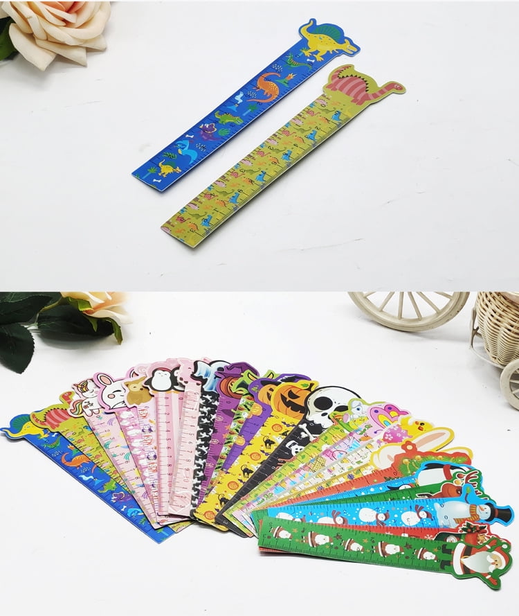 Regla con forma de dibujos animados, linda escala de corazón para niña ...