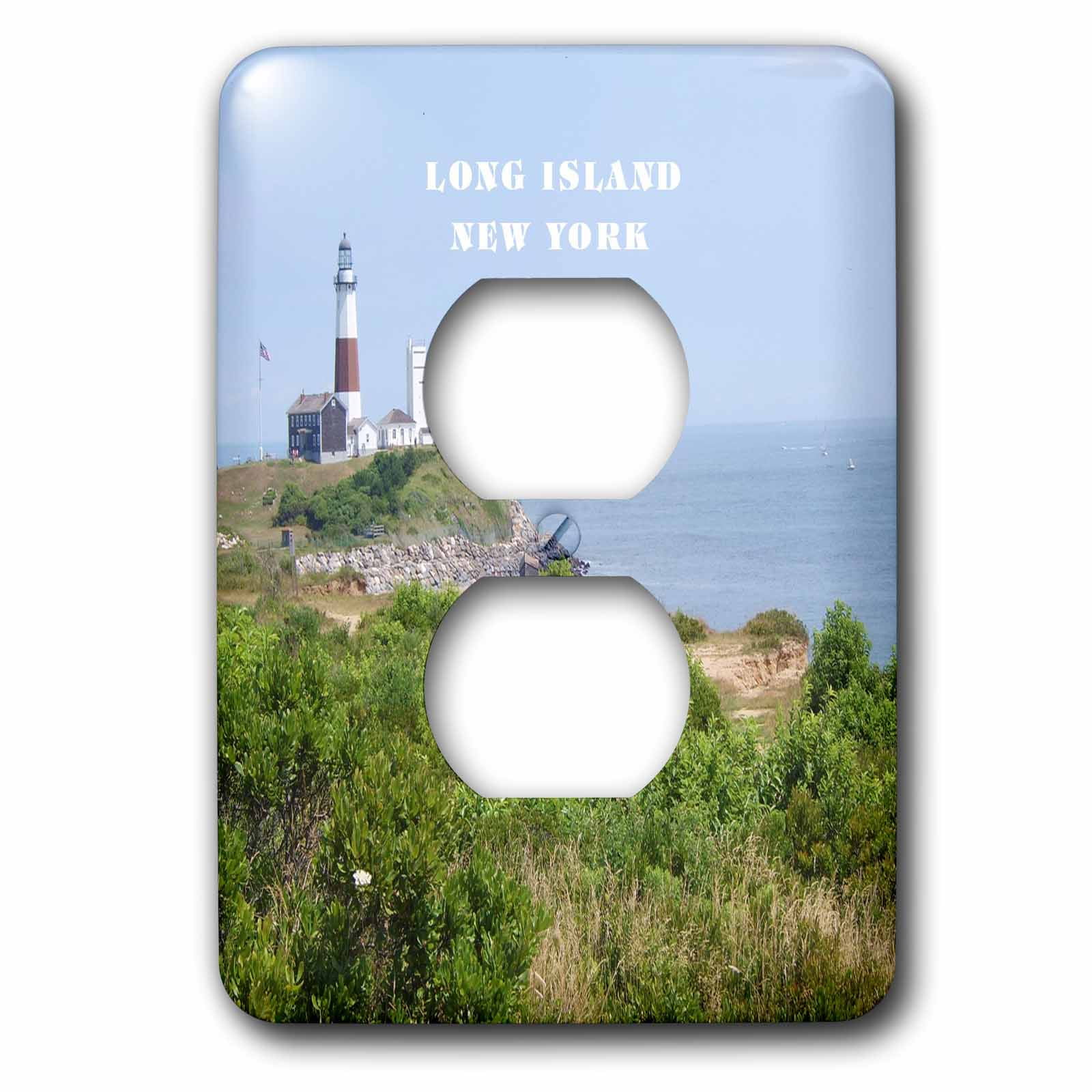 Montauk Point Lighthouse On Long Island New York 2 plug outlet cover ...