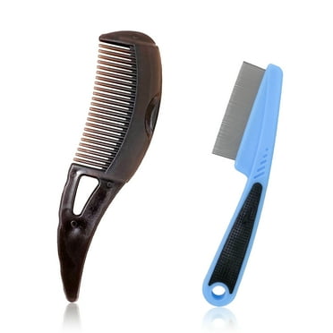 Stainless Steel Fine Tooth Comb Dandruff Remover Hair Pick Updos Combs ...