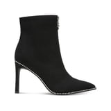 Bar III Womens Briget Microsuede Front Zipper Booties - Walmart.com