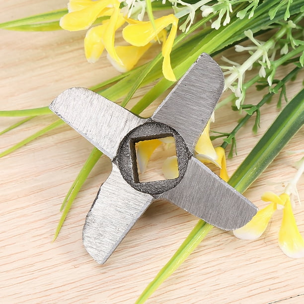Meat Grinder Blade, Shaped Professional Steel Kitchen Food Meat Grinder ...
