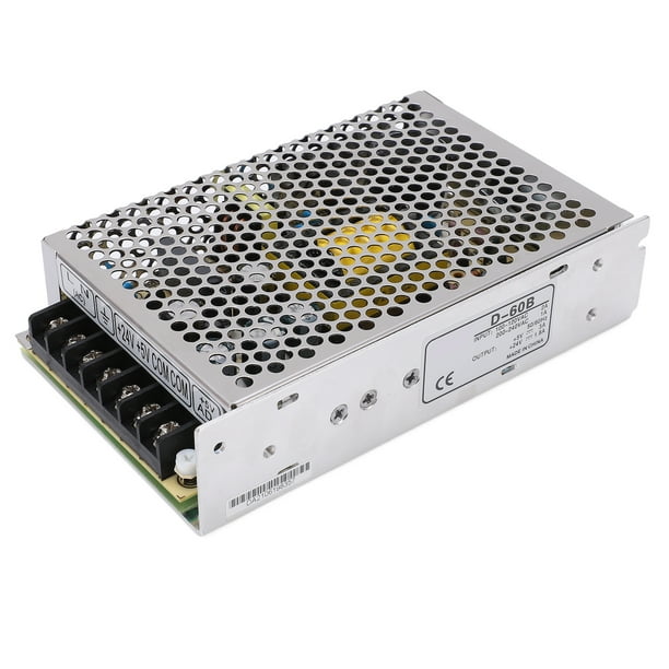 Dual Output DC Power Supply, 5V 24V Stable DC Power Supply Easy To Replace Wear Resistant For ...
