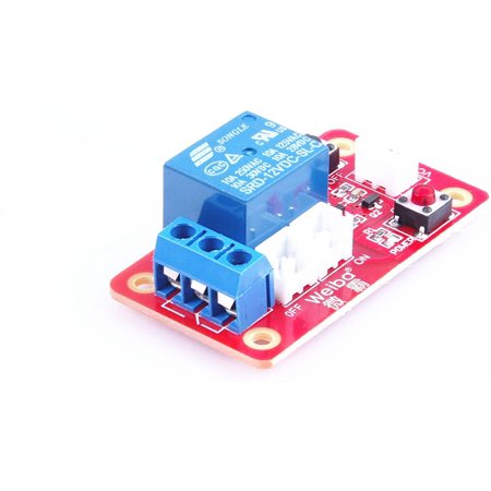 DC 5V 1 Channel Self Locking Relay Power Control Module Two-Button ON ...