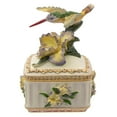 Songbird Treasures Hummingbird Music Box Resin Trinket Box - Walmart.com