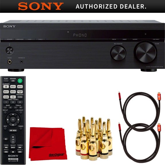 Sony STR-DH190 Bluetooth Home Stereo Receiver With AV Sound Amplifier ...
