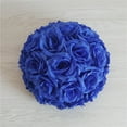 13cm Artificial Rose Ball Flower - Plastic Realistic Bloom for Wedding ...