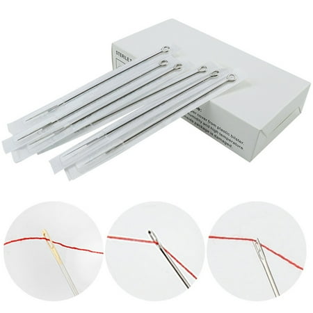 5pcs Inking Needles Round Liner Body Arm needle set; Leg Picture ...