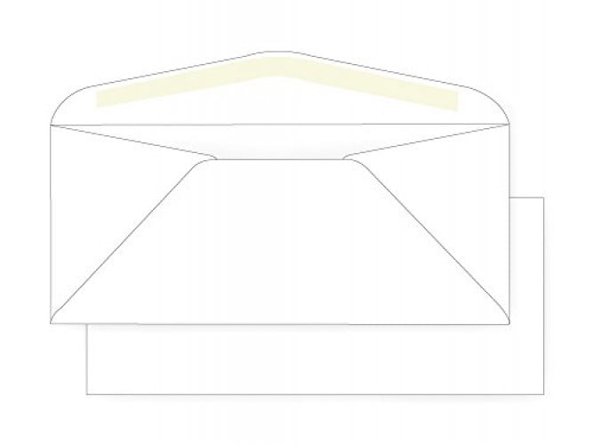 #11 Regular Envelope - 24# White Wove (4 1/2 x 10 3/8) - Commercial ...