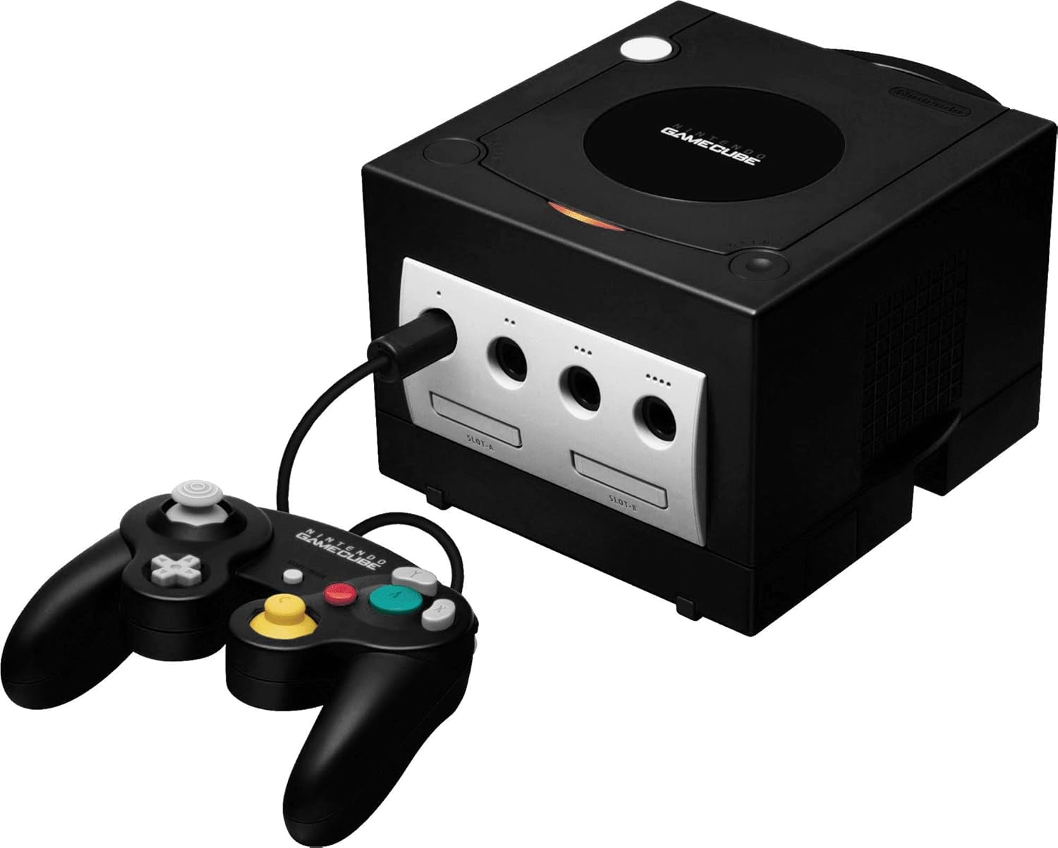 Restored Nintendo Gamecube System Console - Jet Black [video game ...