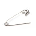 1Bag Iron Safety Pins Platinum 26~28x6x2mm Pin: 0.5mm about 1000pcs/bag ...