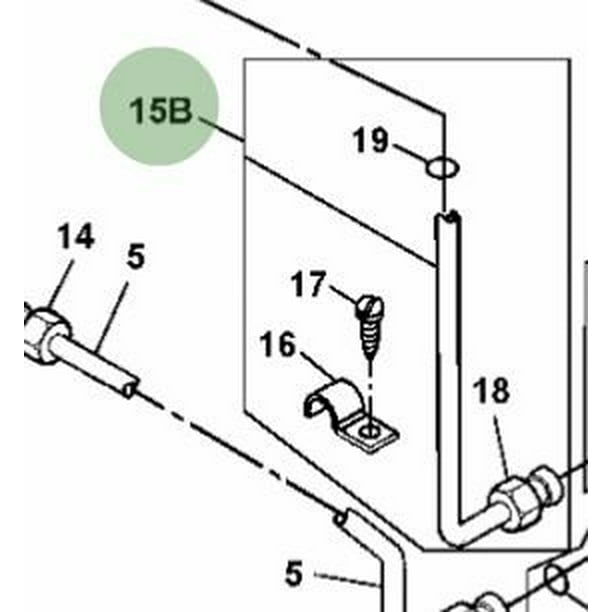 John Deere Original Equipment Tube Kit #AM131004 - Walmart.com