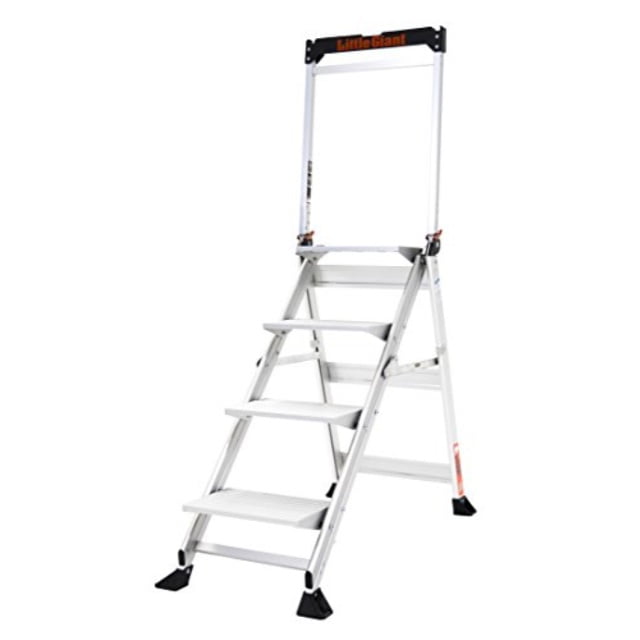 Little Giant Ladder Systems 11904 4-Step Jumbo - Walmart.com