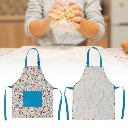 TOPINCN Children Kids Cooking Baking Painting Apron Chefs Kitchen Home ...