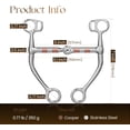 Double Jointed Pelham Bit/Kimberwick Bit/Tom Thumb Bit, Stainless Steel ...