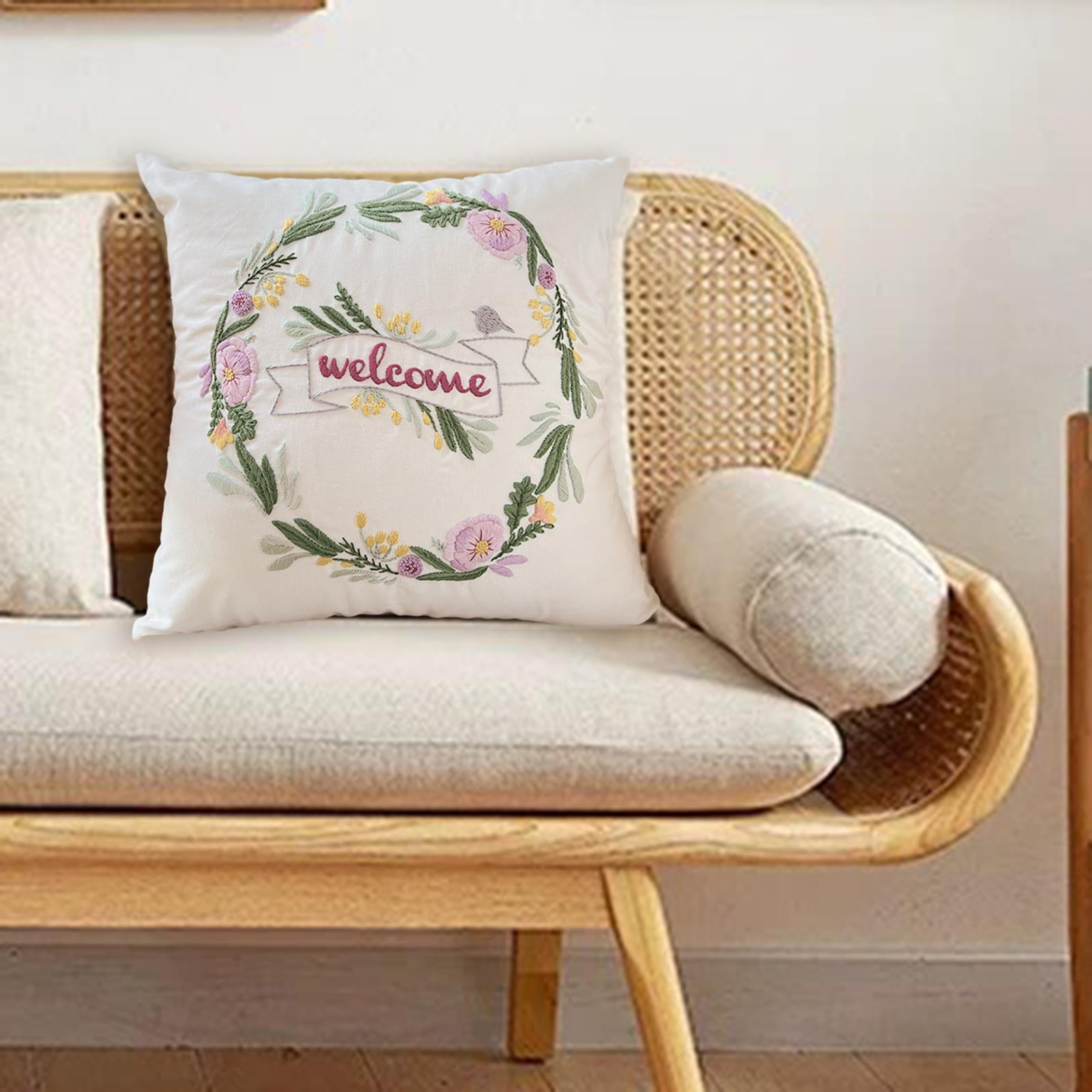 Click here for Elodie Embroidery Pillow Kits Diy Crafts Home Deco... prices