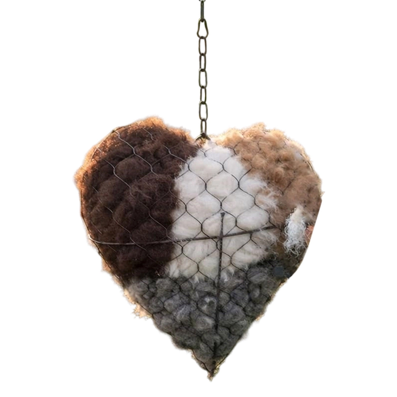 Click here for Arxther Handmade Fiber Bird Nesting Heart Birds Ma... prices