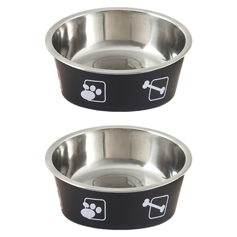 Click here for Leining Stainless Steel Dog Cat Bowls With Rubber... prices