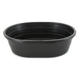 Little Giant 15 Gal Small Drinking & Storage Tub, Molded Poly Plastic ...